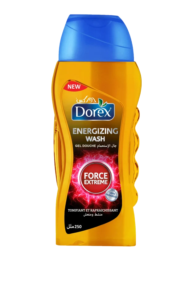 GEL DOUCHE DOREX 250ML HOMME ENERGIZING WASH – GoldenCOS