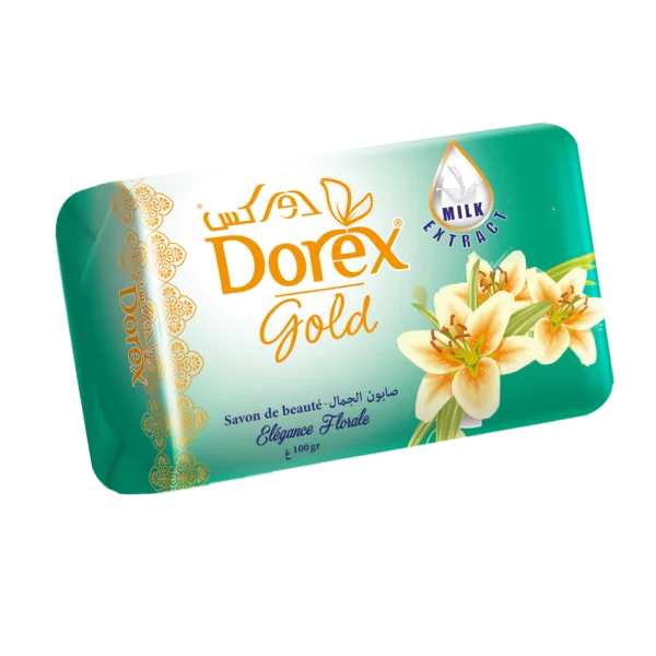 SAVON DOREX GOLD 100GR FLORAL C32 – GoldenCOS