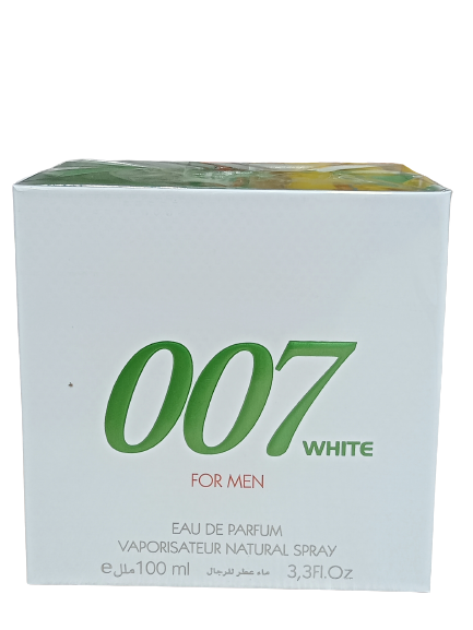 EDT 007 WHITE HOMME 100ML MISS FLOWER – GoldenCOS