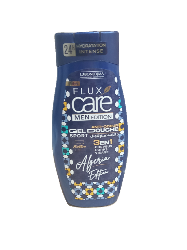 GEL DOUCHE FLUX CARE MEN 265ML 3EN1 ALGERIA EDITION – GoldenCOS