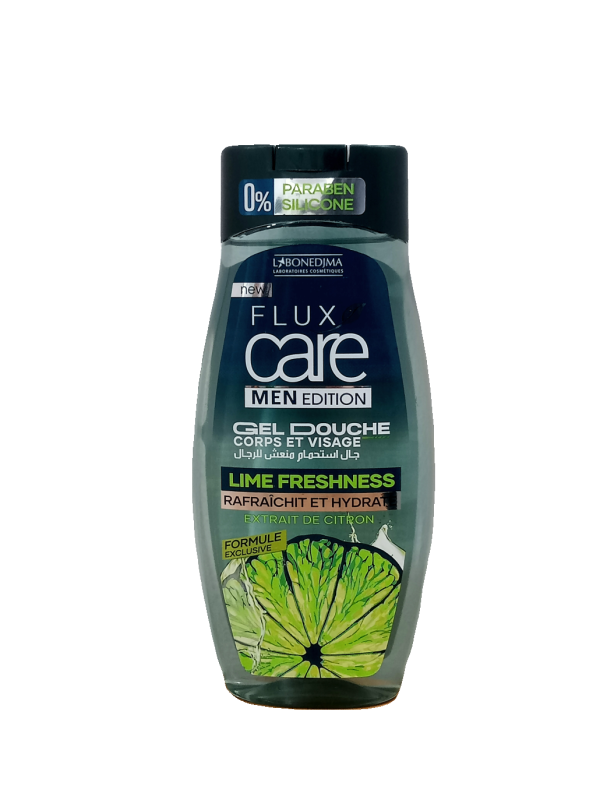 GEL DOUCHE FLUX CARE MEN 265ML LIME FRESHNESS – GoldenCOS
